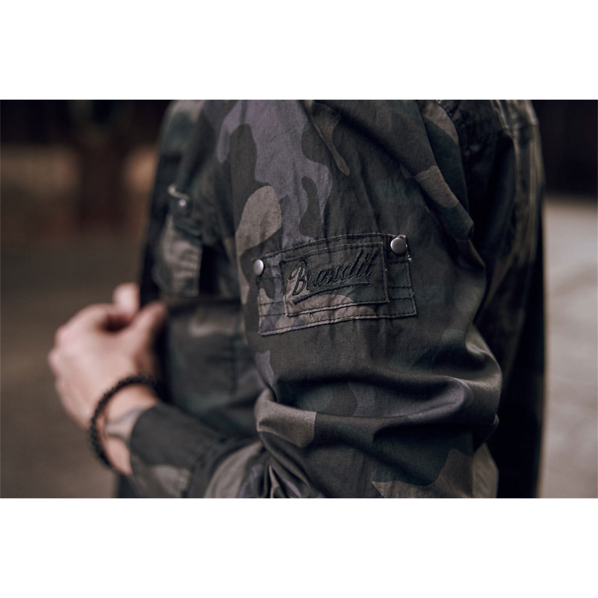 Brandit Slim Fit Shirt Herren Hemd Men US Worker Vintage Freizeithemd ...