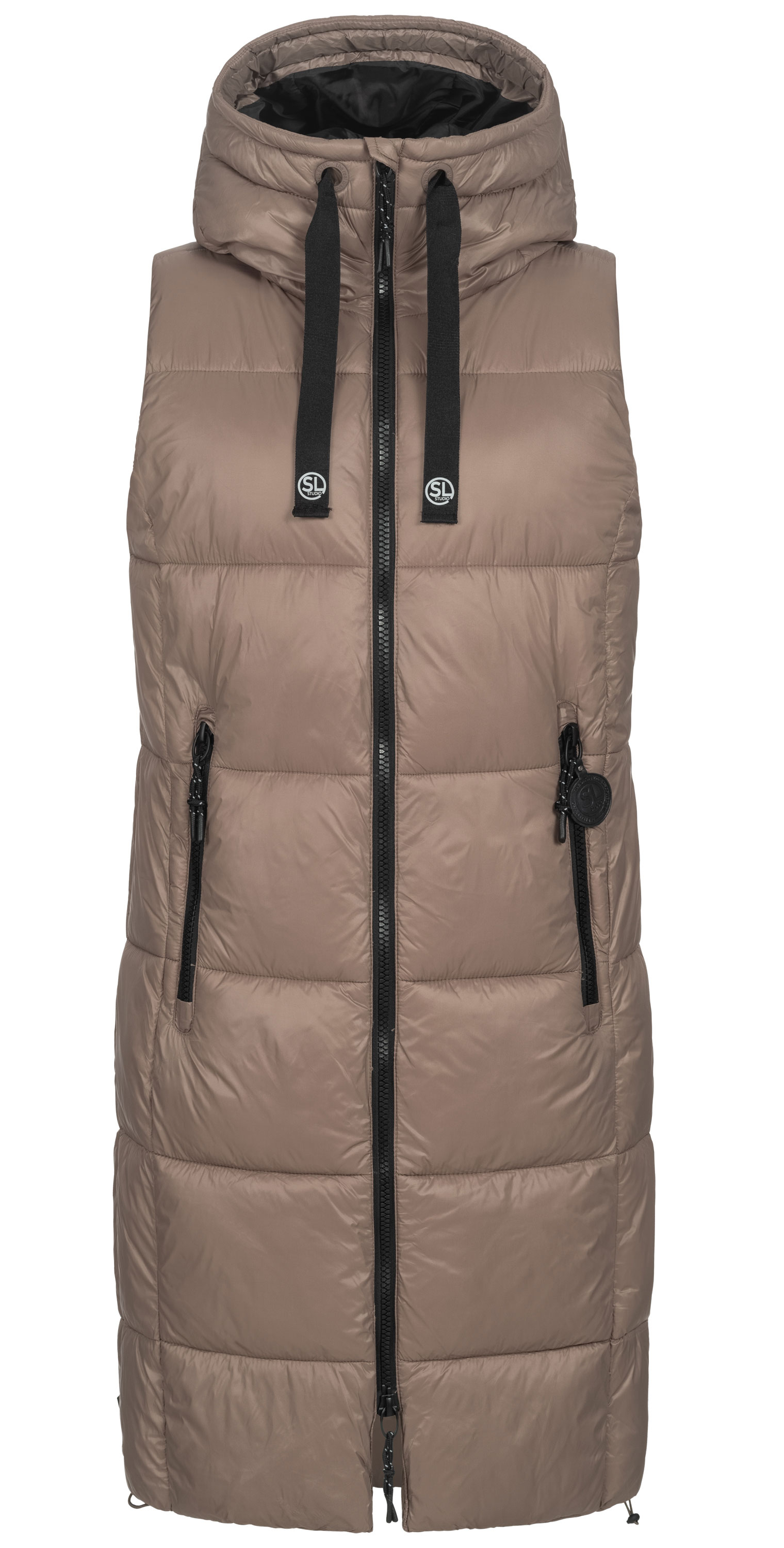 Sublevel Damen lange Steppweste Outdoor Weste warm gefüütert Bodywarmer S-XXL | eBay.de