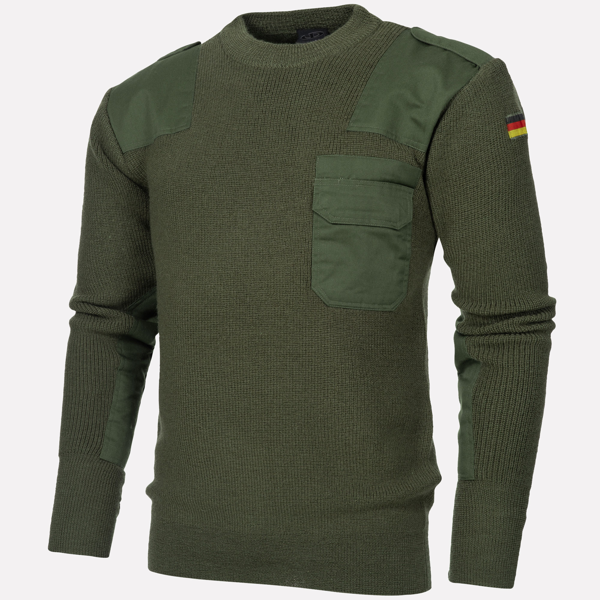Bundeswehr Military Shirts Original Bundeswehr (German Army) Olive Knit ...